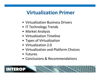 Virtualization Technology Primer | PPT