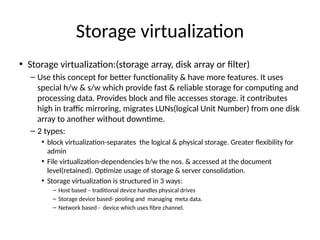 Virtualization in cloud computing | PDF