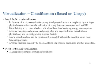 Cloud Computing Virtualization and containers | PDF