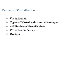 Cloud Computing Virtualization and containers | PDF | Operating Systems | Computer Software and ...
