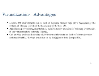Cloud Computing Virtualization and containers | PDF | Operating Systems | Computer Software and ...