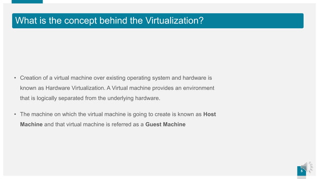 Virtualization and its importance and implementation levels | PPTX
