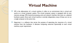 Virtualization and its Types | PPTX
