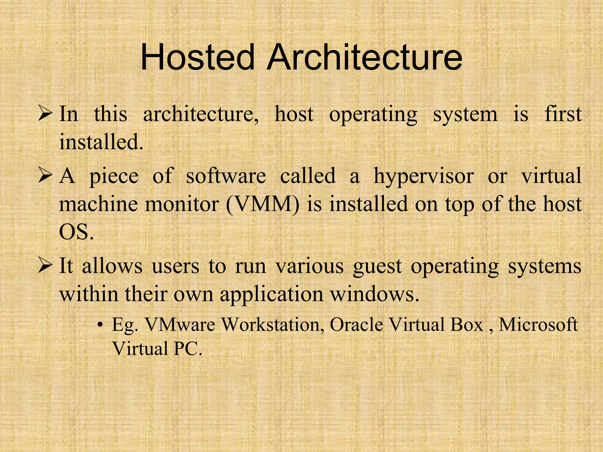 Virtualization basics | PPSX
