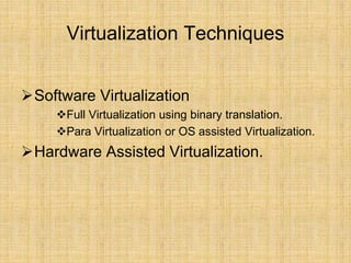 Virtualization basics | PPSX