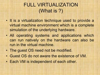 Virtualization basics | PPSX