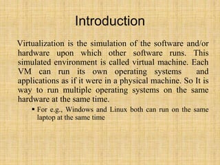 Virtualization basics | PPSX