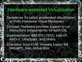 Virtualization Techniques & Cloud Compting | ODP | Cloud Computing | Internet