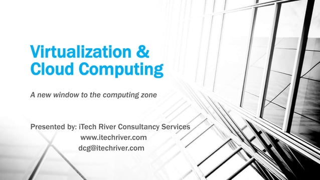 Virtualization and cloud computing | PPTX | Cloud Computing | Internet