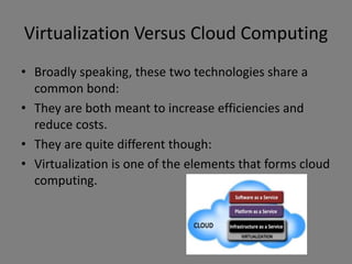 Virtualization&cloud computing | PPTX | Cloud Computing | Internet