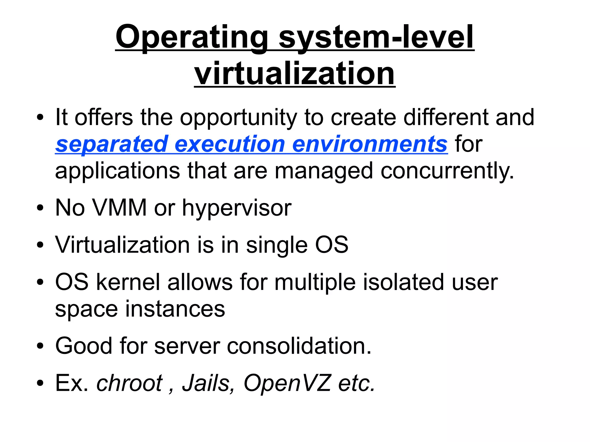Introduction to Virtualization | ODP