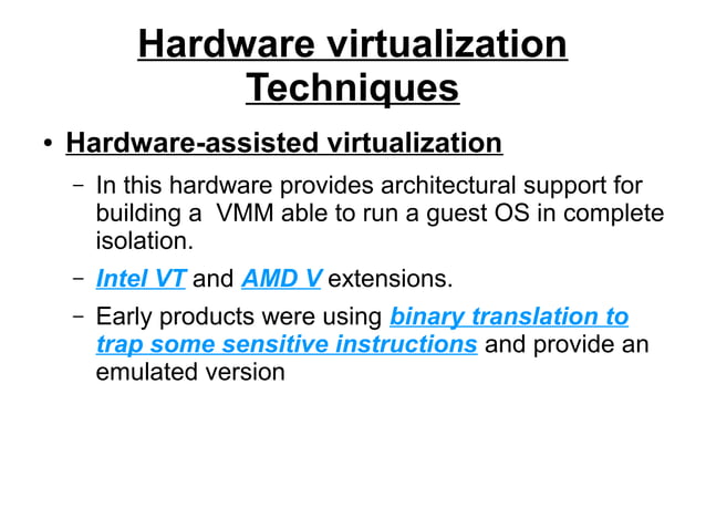 Introduction to Virtualization | ODP