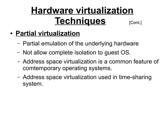 Introduction to Virtualization | ODP