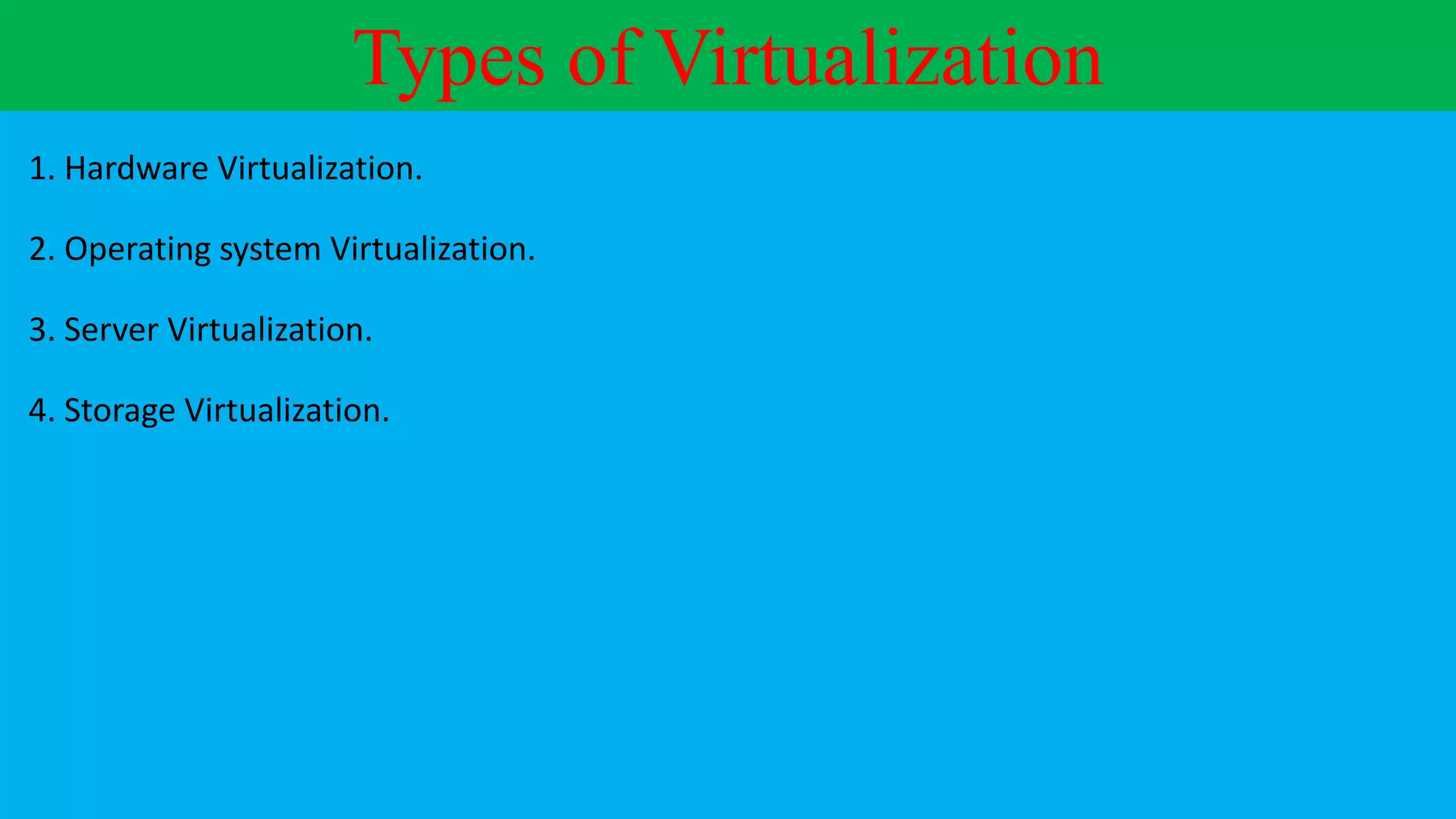 Virtualization in cloud computing | PPTX