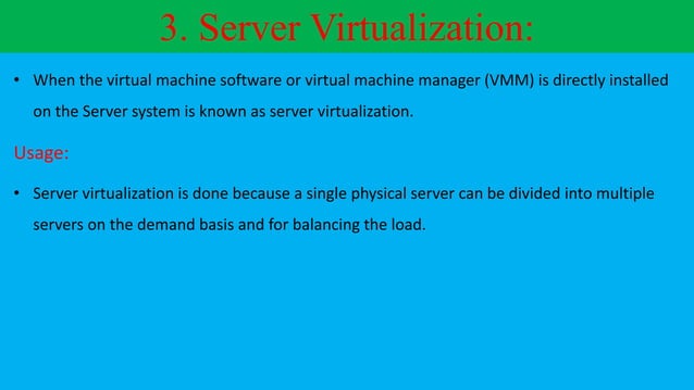 Virtualization in cloud computing | PPTX