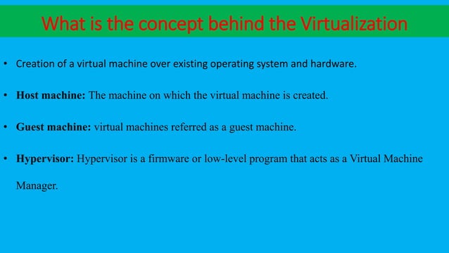 Virtualization in cloud computing | PPTX