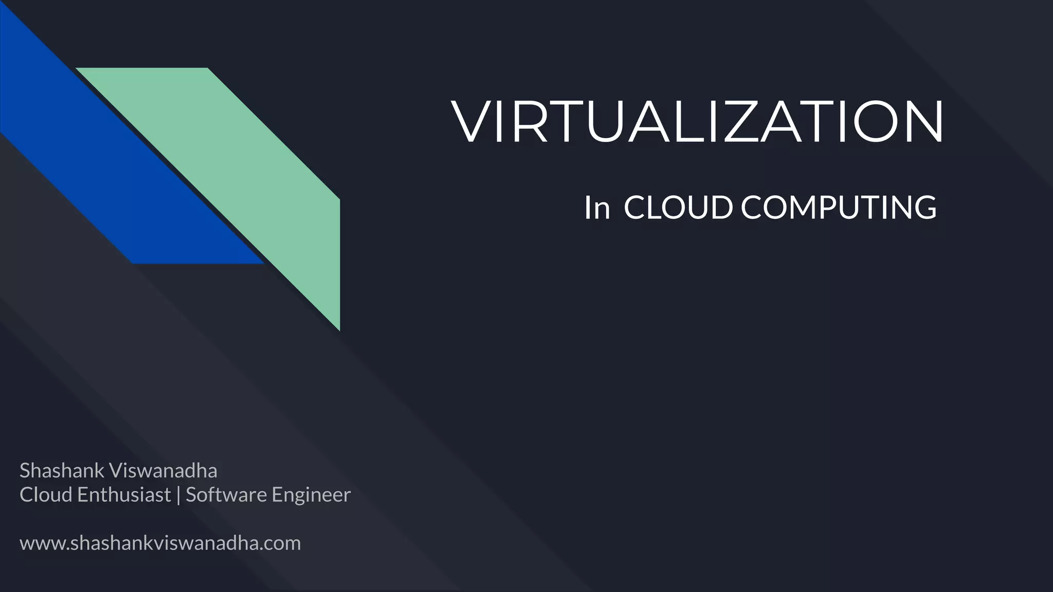Virtualization in cloud computing | PDF