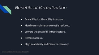 Virtualization in cloud computing | PDF