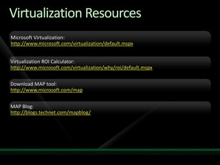 Virtualization Map Tech Ed2009 | PPTX