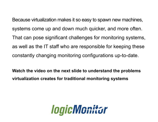 Virtualization Monitoring Challenges | PPT
