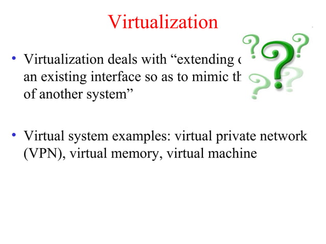 Virtualization ppt1 | PPT