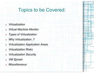 Virtualization presentation | PDF