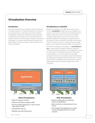 Virtualizations | PDF