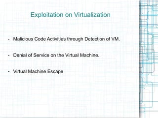 Virtualization security | PPT