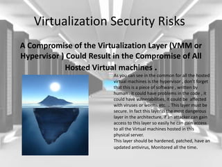 Virtualization security | PPTX