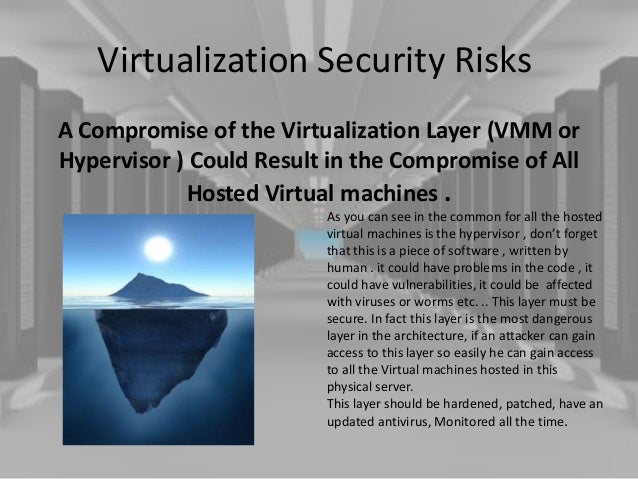 Virtualization security