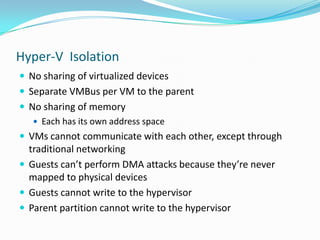 Virtualization securityv2 | PPT
