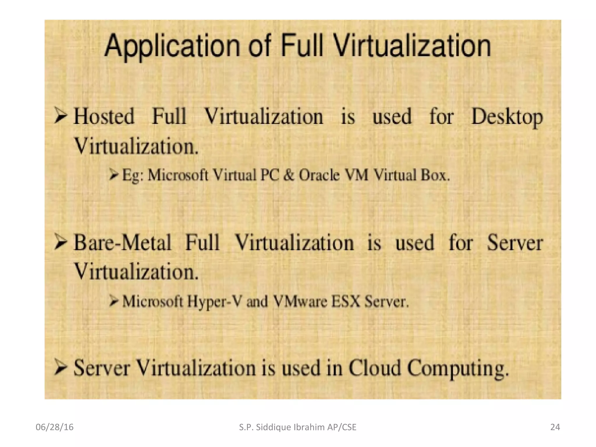 Virtualization Concepts | PPT