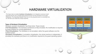 Virtualization Technology | PPT