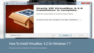 Virtualization technology "comparison vmware 9 vs virtualbox 4.2" | PPTX