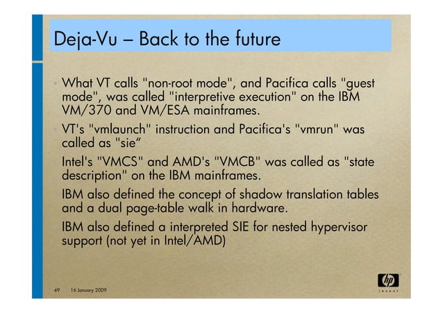 virtualization tutorial at ACM bangalore Compute 2009 | PPT