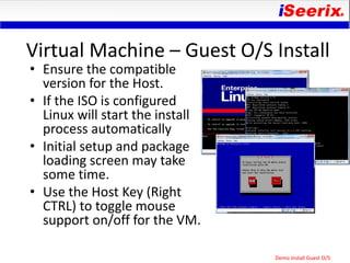 Virtualization VM VirtualBox + Oracle Enterprise Linux With Oracle 11GR2 | PPT