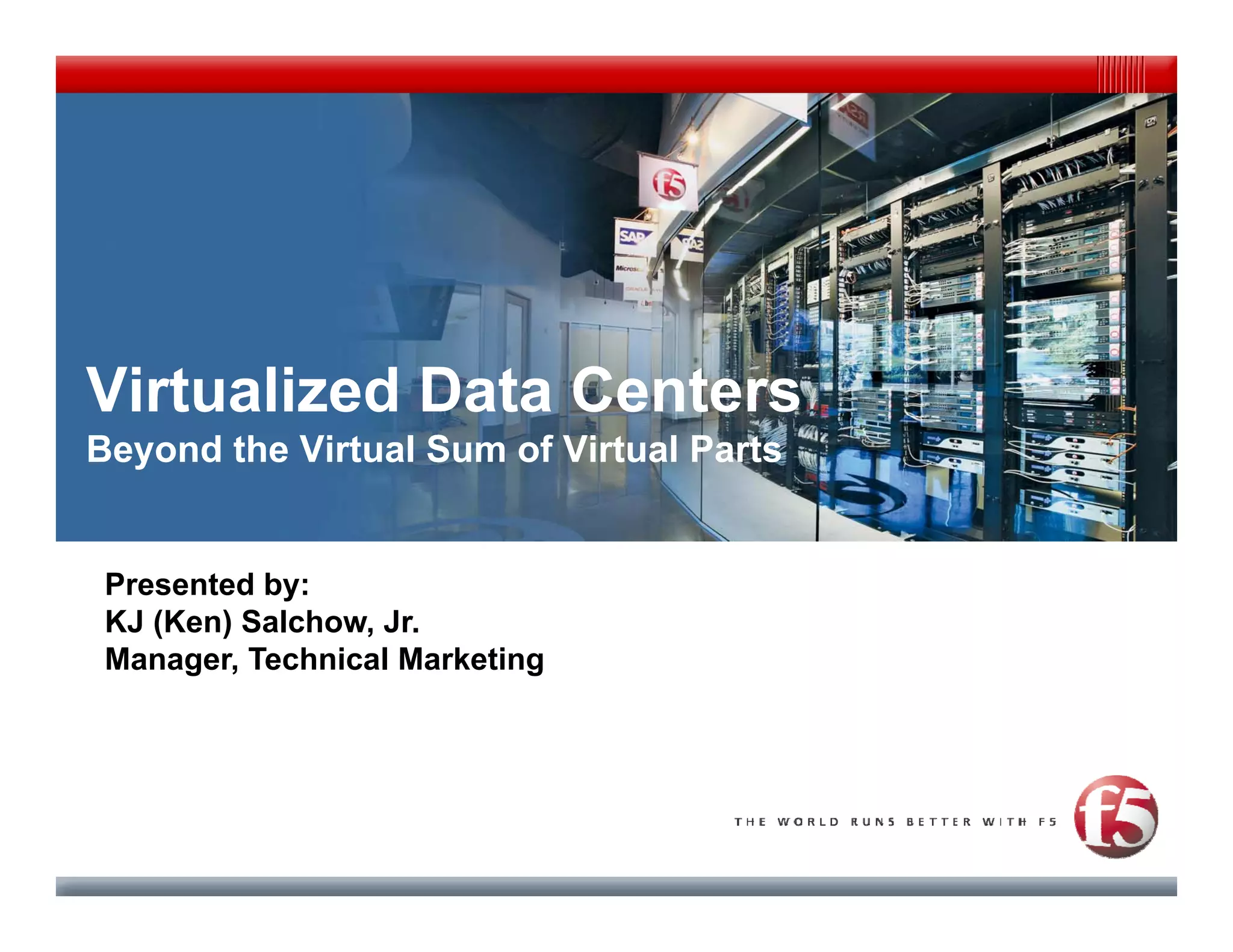 Virtualized Data Centers | PDF | Computer Networking | Computing