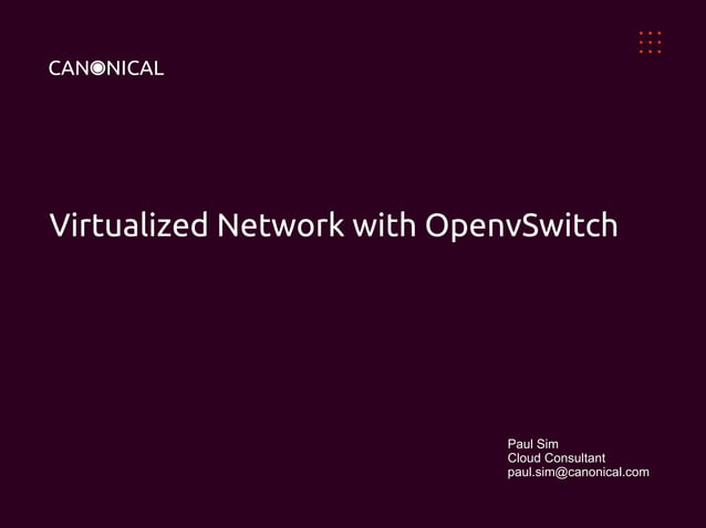 Virtualized network with openvswitch | PDF | Computer Networking | Computing