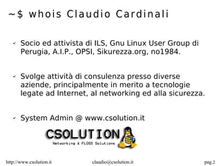 Sistemi di Virtualizzazione con Gnu/Linux Xen vs VMware | PPT