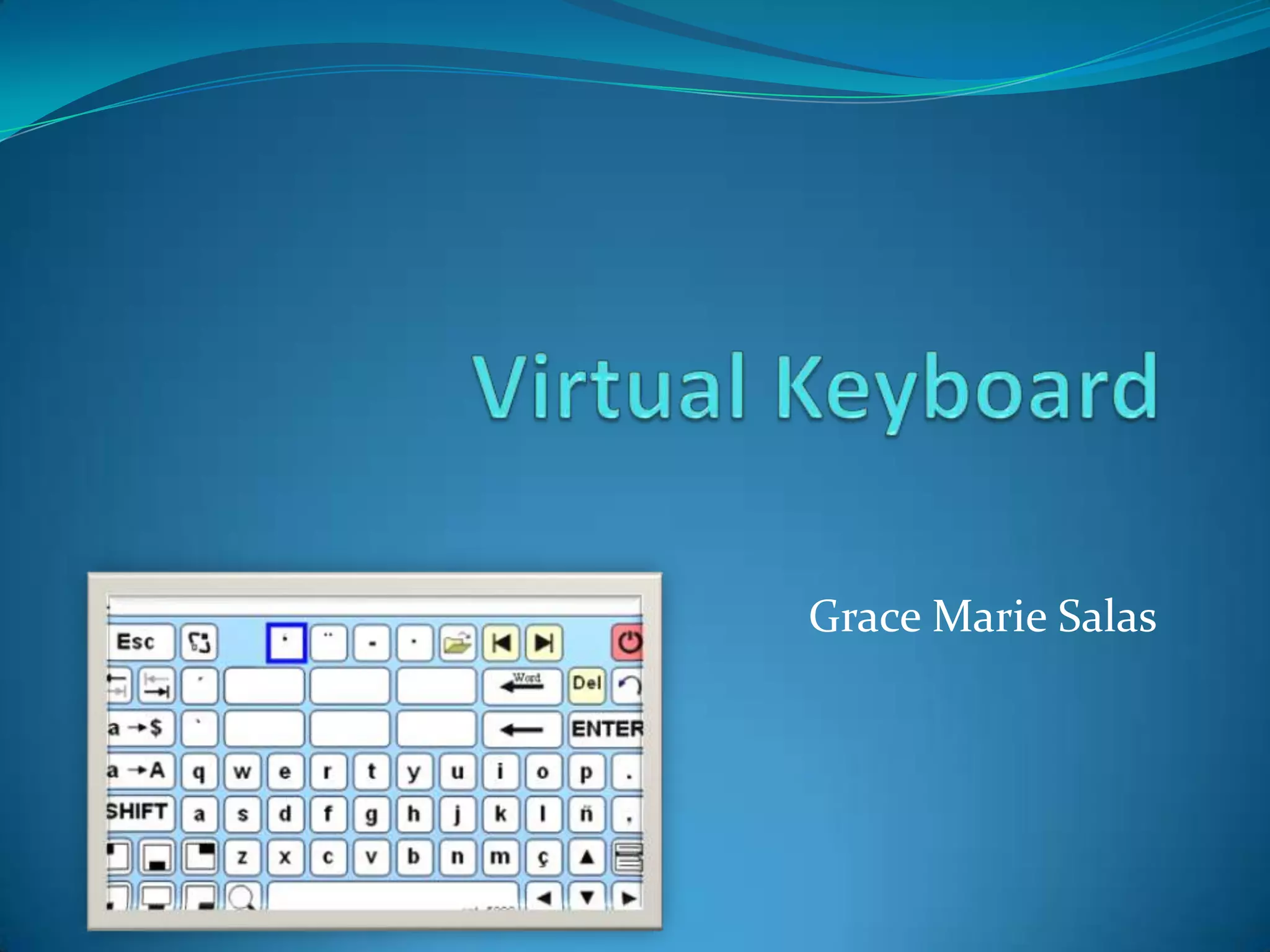 Virtual keyboard | PPT
