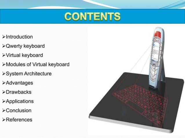 Virtual keyboard | PPTX