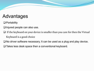 Virtua lkeyboard | PPT