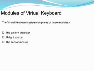 Virtua lkeyboard | PPT