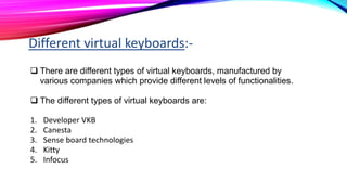Virtual keyboard | PPTX