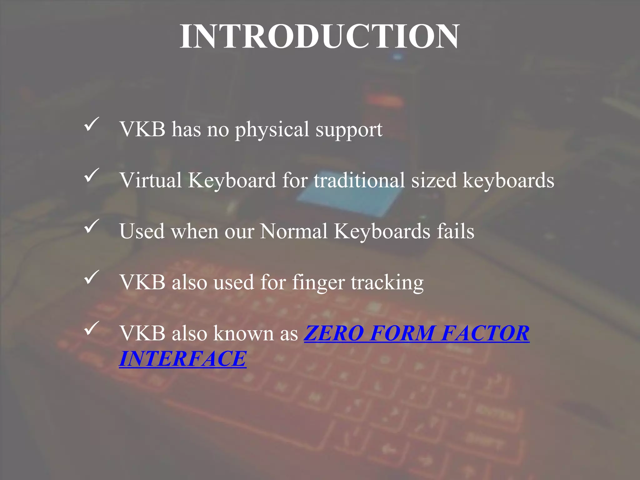 Virtual Key Board | PPT