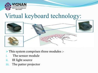 Virtual keyboard | PPT