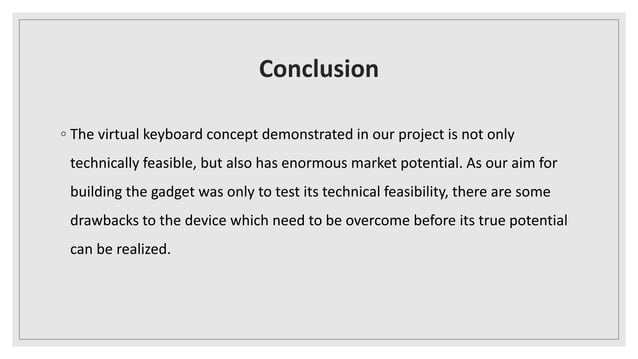 VirtualKeyboard.pptx | Computer Peripherals | Computing