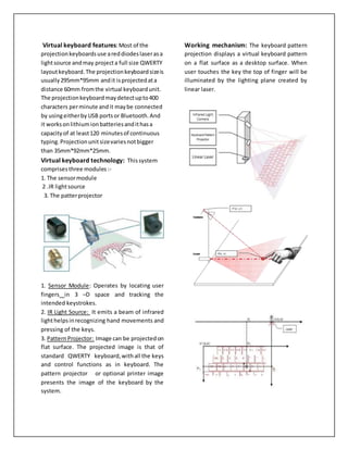 Virtual keyboard abstract | DOCX
