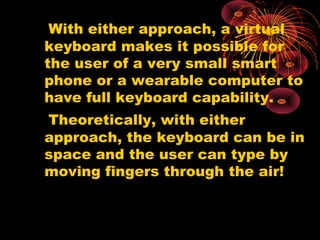 Virtual keyboard ppt | PPT