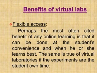 Virtual lab in ppt | PPTX